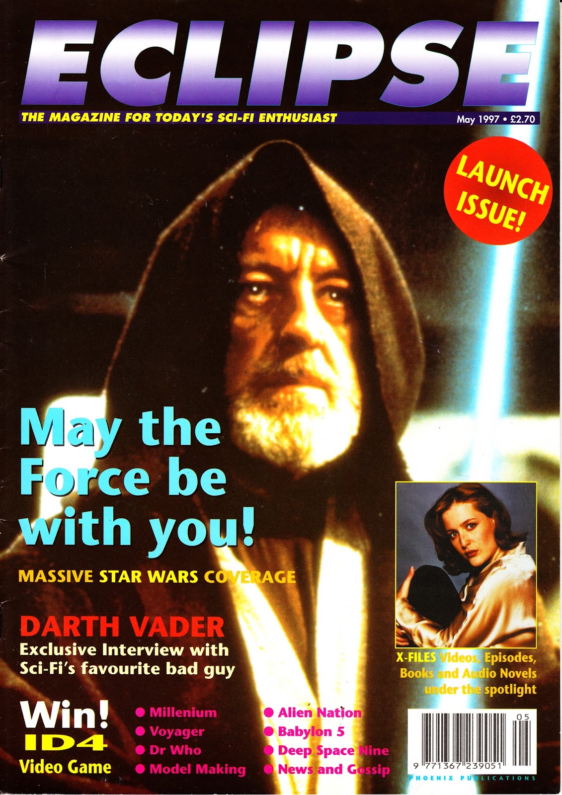 STARLOGGED - GEEK MEDIA AGAIN: 1997: ECLIPSE MAGAZINE ISSUE 1