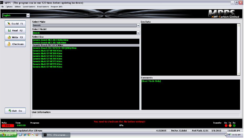 How MPPS write ECU EDC15 in Boot mode? (MPPS EDC15 Recovery Details)