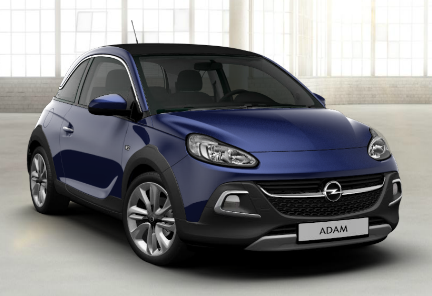 Opel Adam Rocks (2014 à 2019) - Couleurs, code peinture