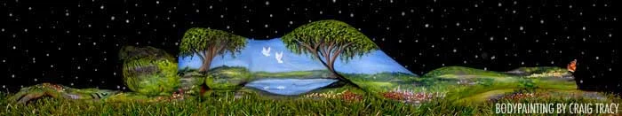 Craig Tracy, 1967 | Fine-Art Bodypainting | Tutt'Art@ | Pittura ...