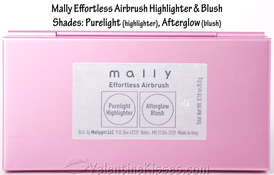 Valentine Kisses: Mally Effortless Airbrush Highlighter & Blush ...