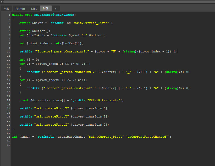 Juan Cristóbal Quesada (Jiceq) Art & Tech Blog: Animatable Pivot ...