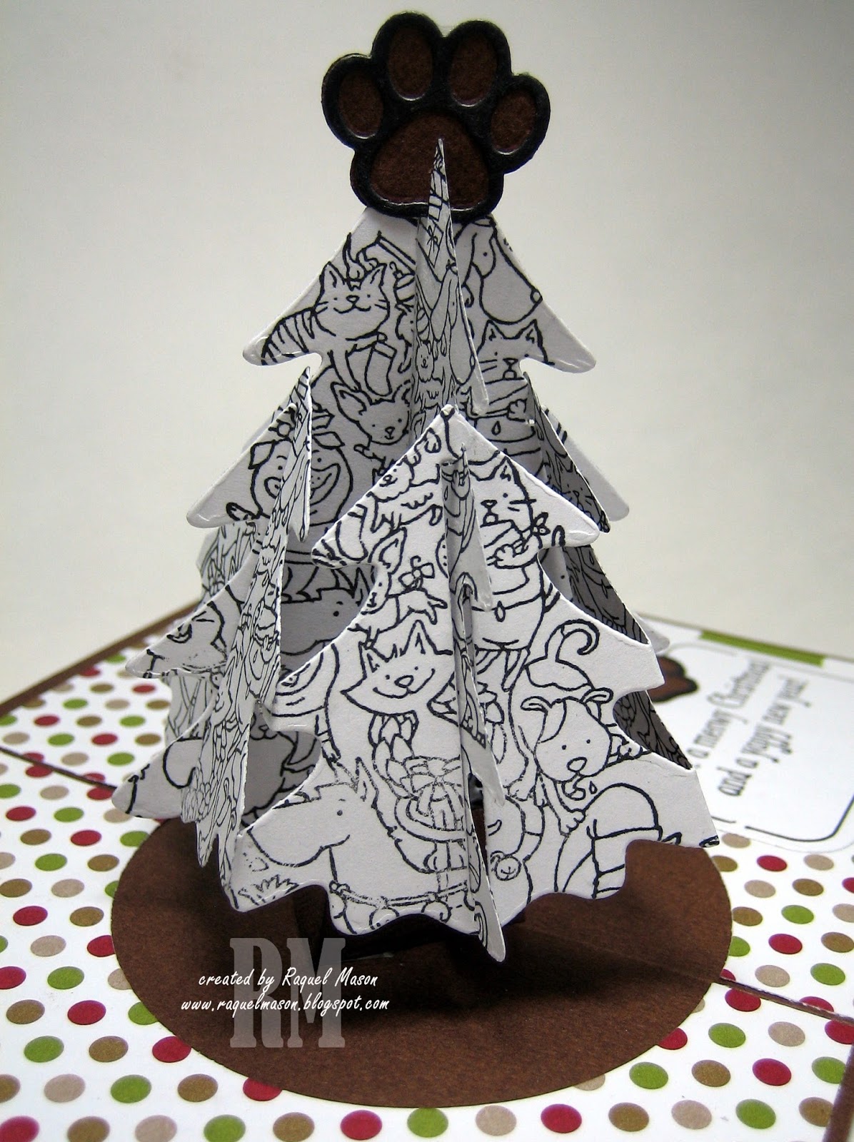 Raquel's Stampin' Blog: Santa Paws