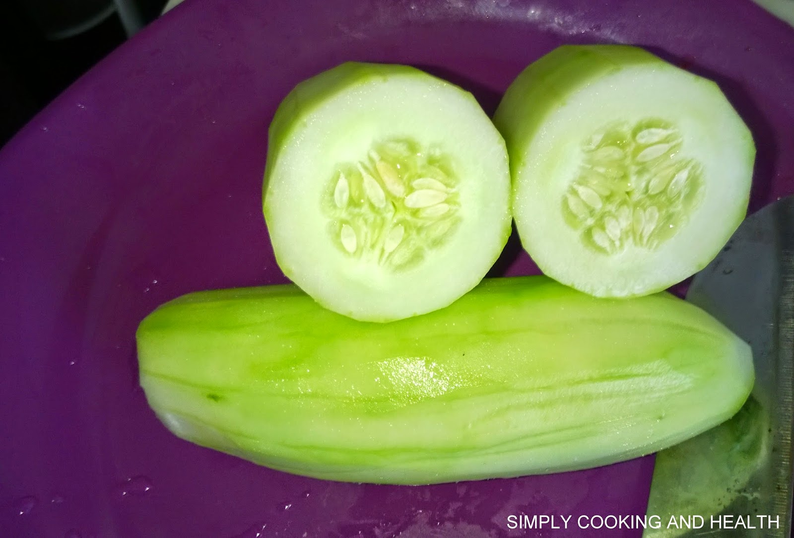 Simply Cooking and Health: Easy mild cucumber curry