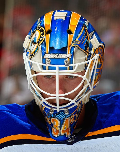 I Love Goalies!: Jake Allen 2014-15 Mask