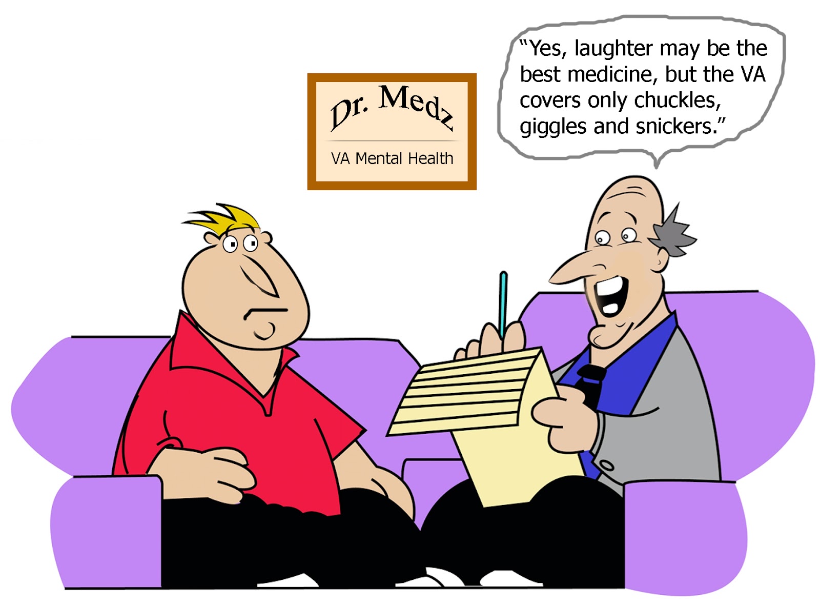 Vietnam War PTSD Poems: PTSD Veterans Administration Cartoons