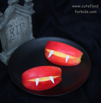 Cute Food For Kids?: Say Hi To The Apple Monster!