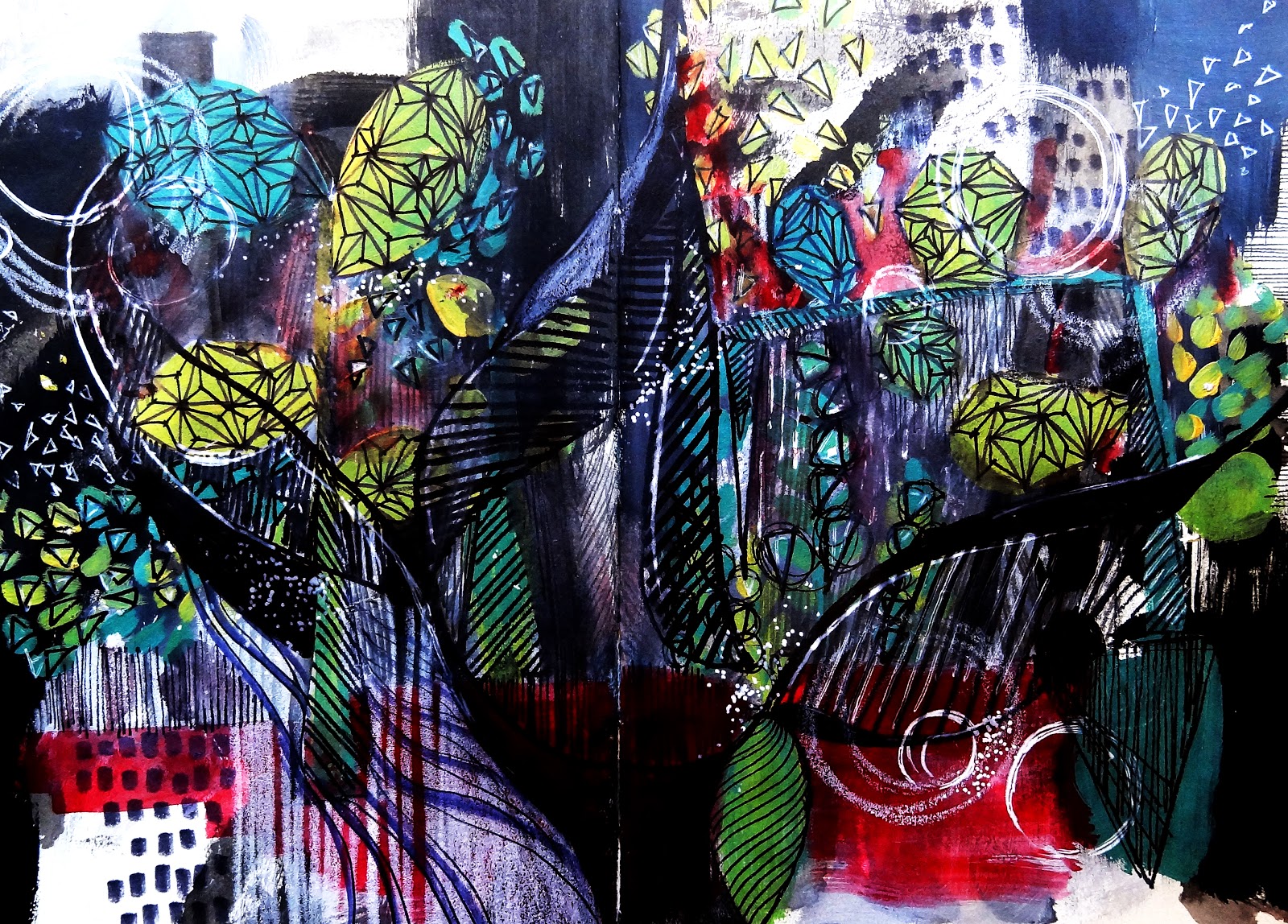 BOOK OF FRAGMENTS | ART SERIES ( ABSTRACT ILLUSTRATIONS P1 - U1 ...