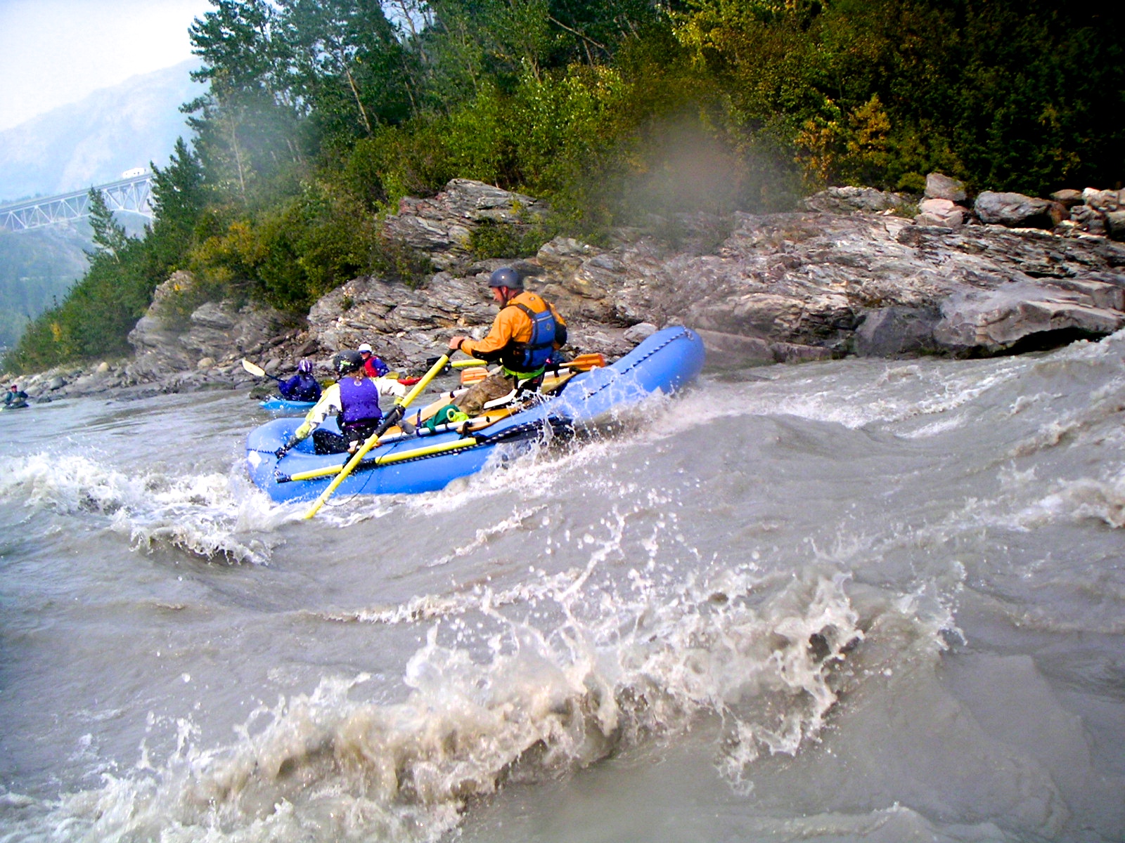 Chuck's Adventures: Whitewater Rafting Alaska's Nenana River
