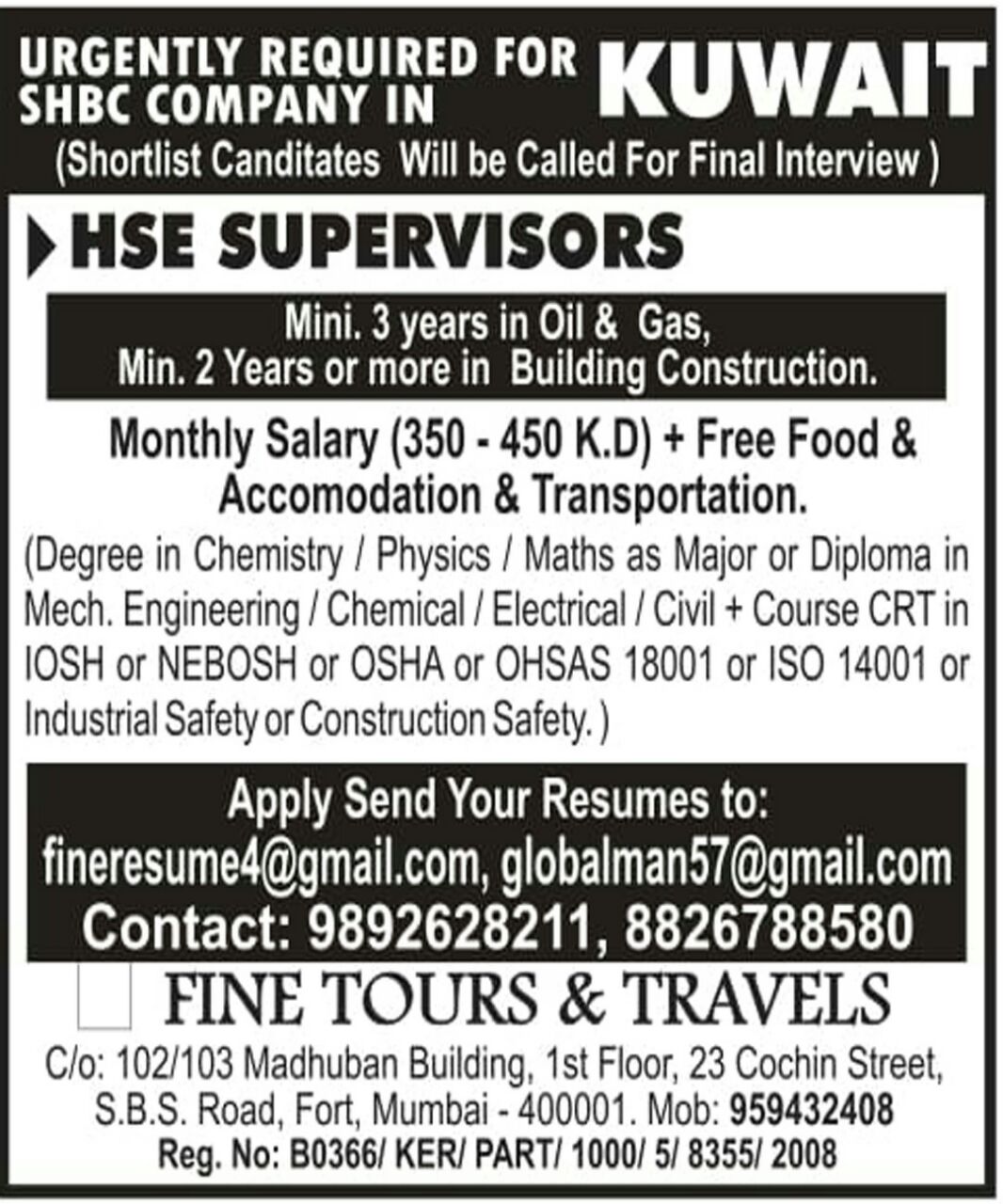 HSE Insider Safety HSE Officer Required For Kuwait Dubai Qatar hse-insider-safety-hse-officer-required-for-kuwait-dubai-qatar