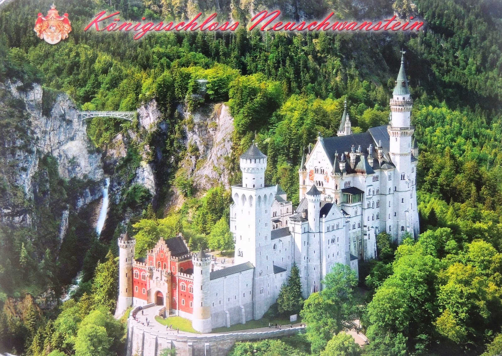 Namaste Postcards: Germany: Neuschwanstein Castle