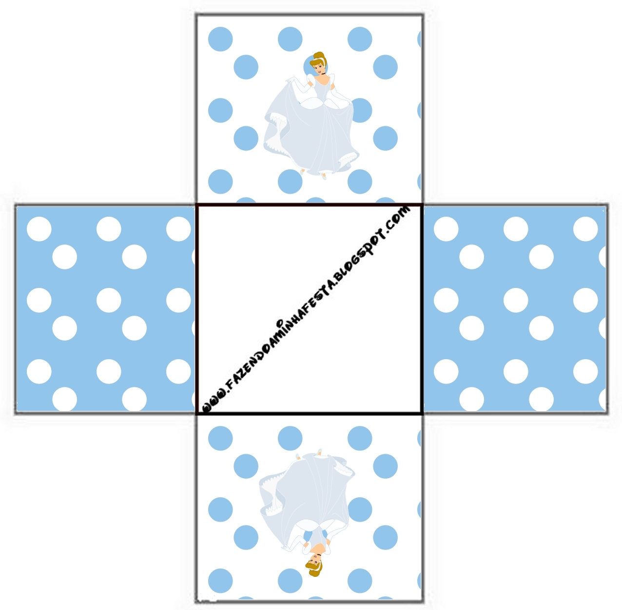 Cinderella Birthday Party: Free Printable Boxes. - Oh My Fiesta! in english