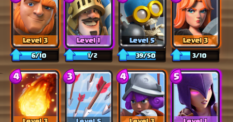 Blog Tentang Game Android: Deck Terbaik Dan Terkuat Clash Royal Arena 1 ...