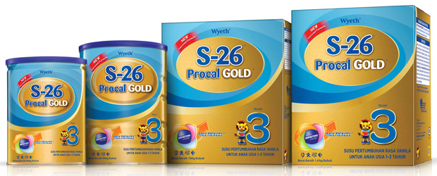 Susu S26 Procal Gold Tahap 3 Membantu Perkembangan Kecerdasan si Kecil ...