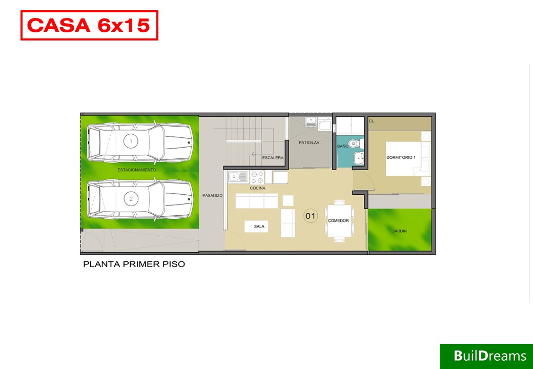 Buildreams: CASA 6X15