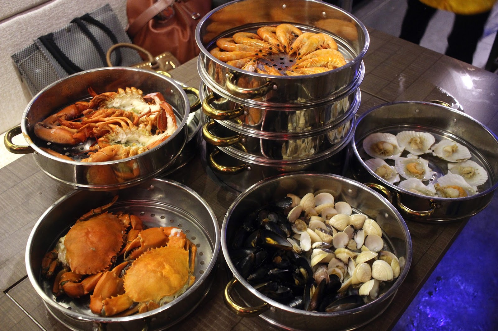 K-Tower, 9-Tier Seafood Tower with Army Stew Base @ Amoy Street ...