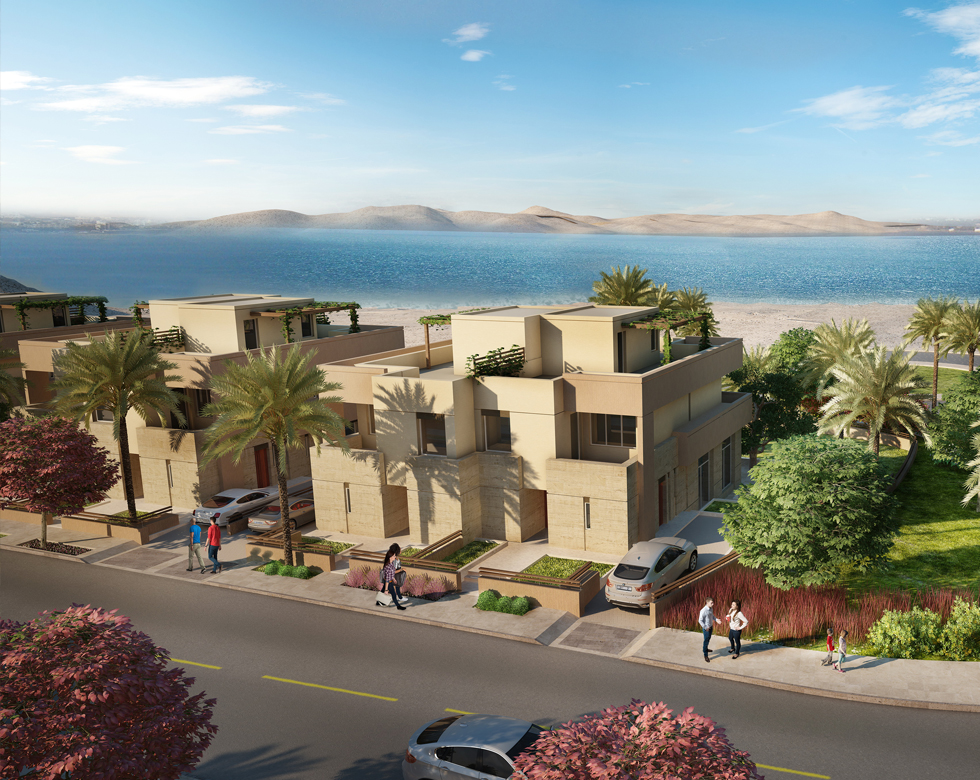 Luxury houses, villas and hotels: Marsa Zayed - Aqaba, Jordan / project