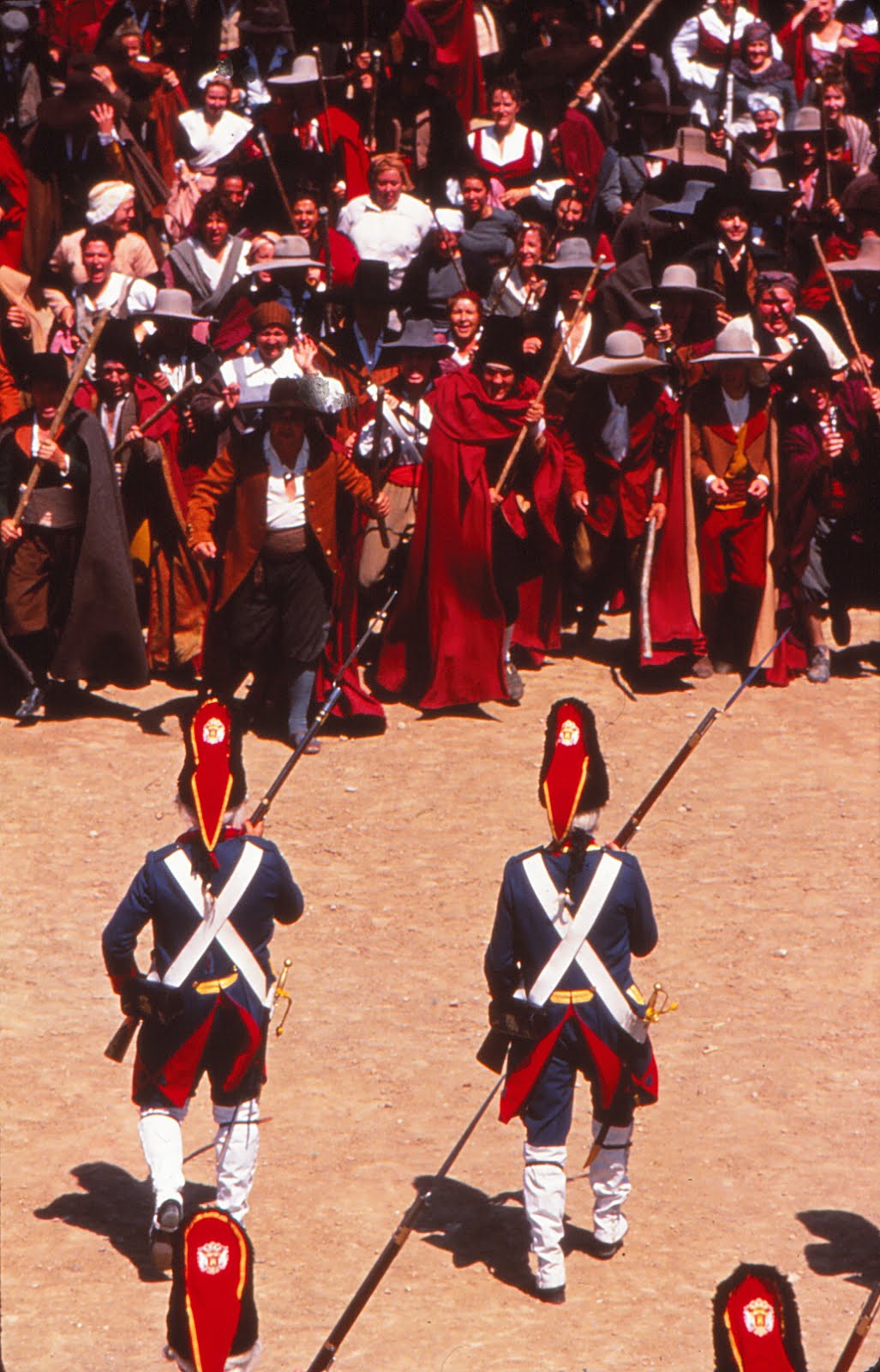 ARCHIVO FUNDACIÓN AGR: En el rodaje de “Esquilache” (verano de 1988)