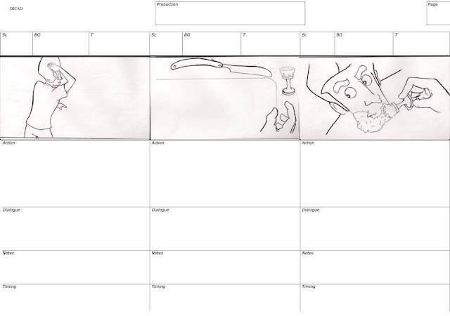 The date night project: Basic Storyboard First Draft