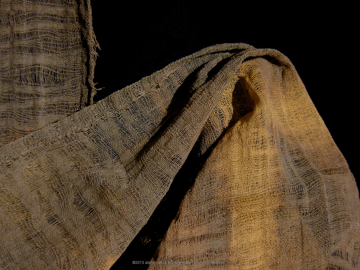 fundoshi fabric photos and more: Khaki Cheesecloth Fundoshi - Back by ...