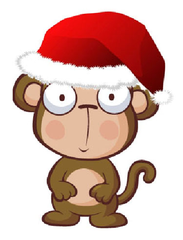 The Manicured Monkey: Merry Christmas Monkeys!