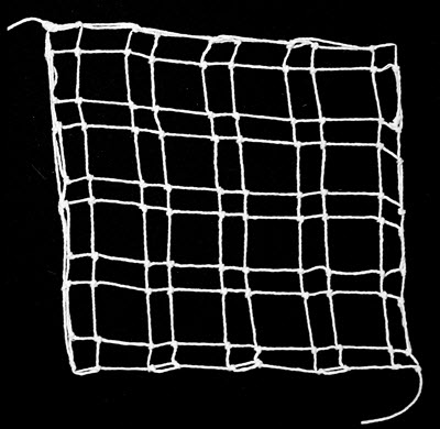 Knots Indeed: A Square of Square Diamond Netting