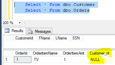 Welcome To TechBrothersIT: How to Create Foreign Key Constraint with ON DELETE SET NULL Option ...