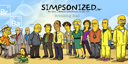 Breaking Bad into Simpson Character | Inspiring Design - S7eep