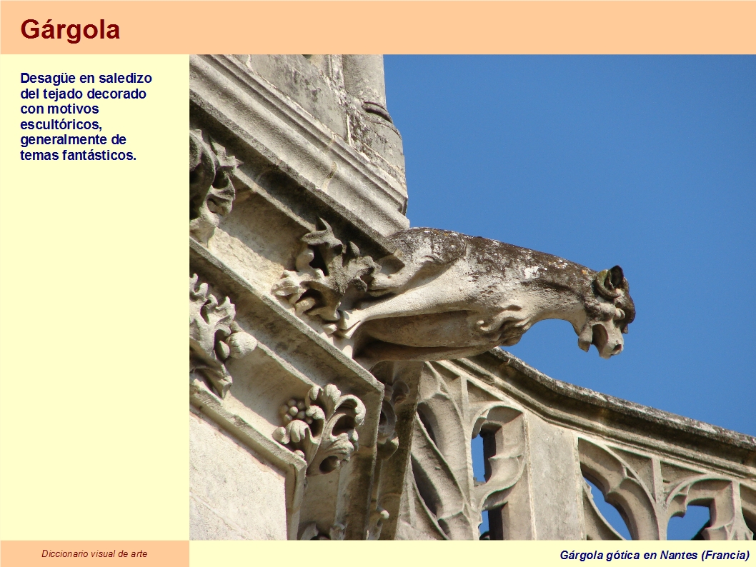 Diccionario Visual de Arte: Gablete - Graffiti