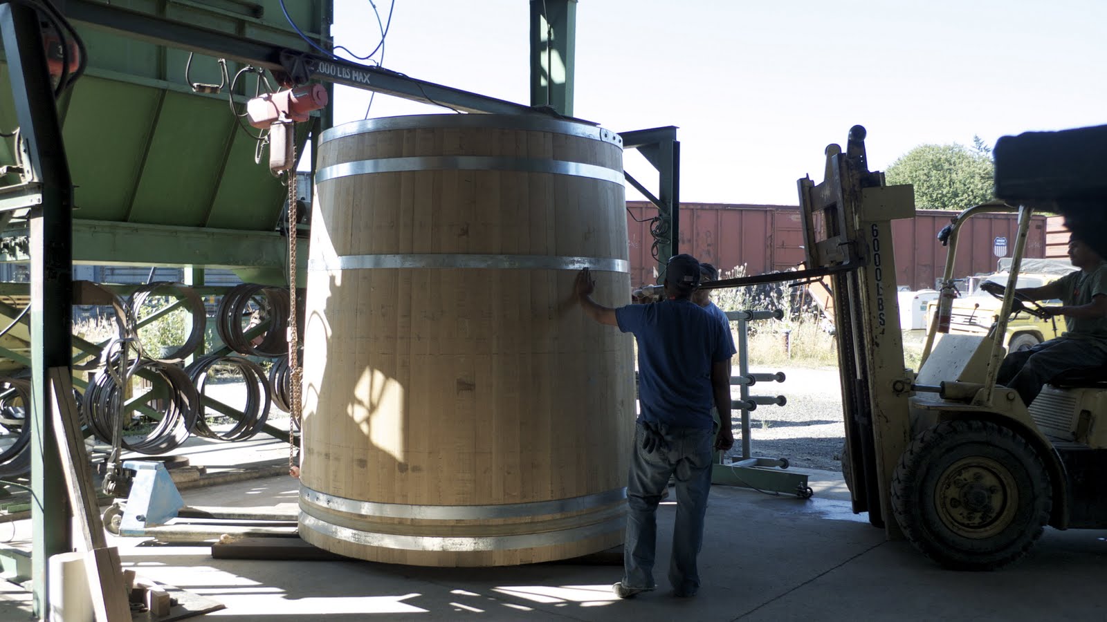 Cooperage- The art of Making Barrels at Oregon Barrel Works