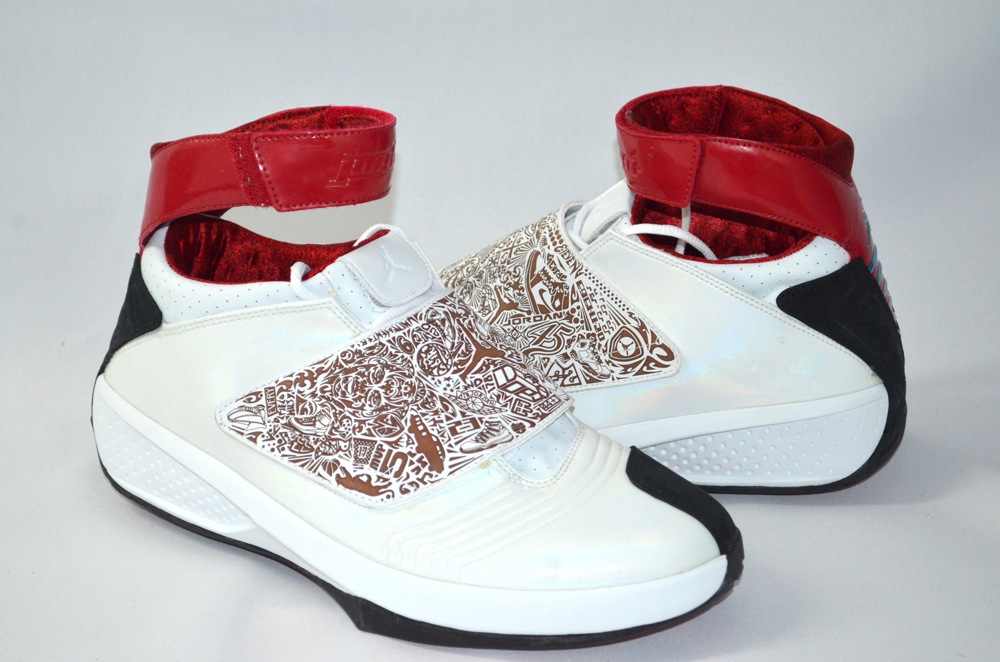 CC: Air Jordan 20 (XX) "White / Varsity Red" 310455-161
