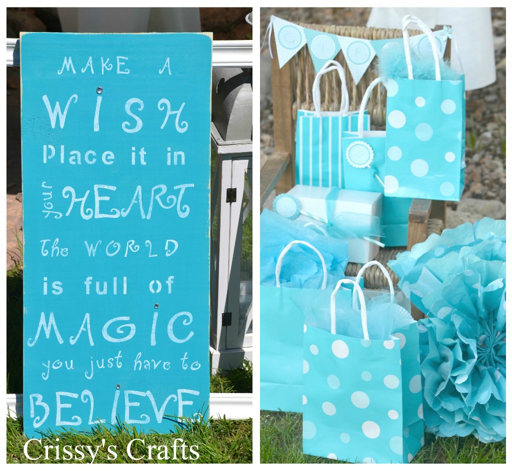 Crissy's Crafts: Make a Wish Birthday Party
