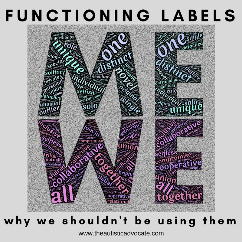 Functioning Labels: Why you shouldn't be using them (thanks a bunch ...