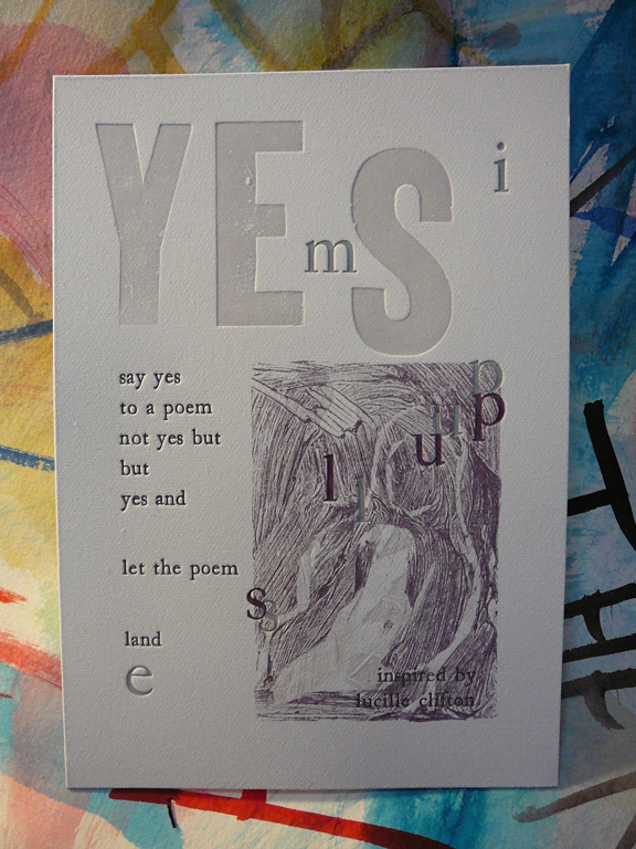 Say Yes To A Poem
