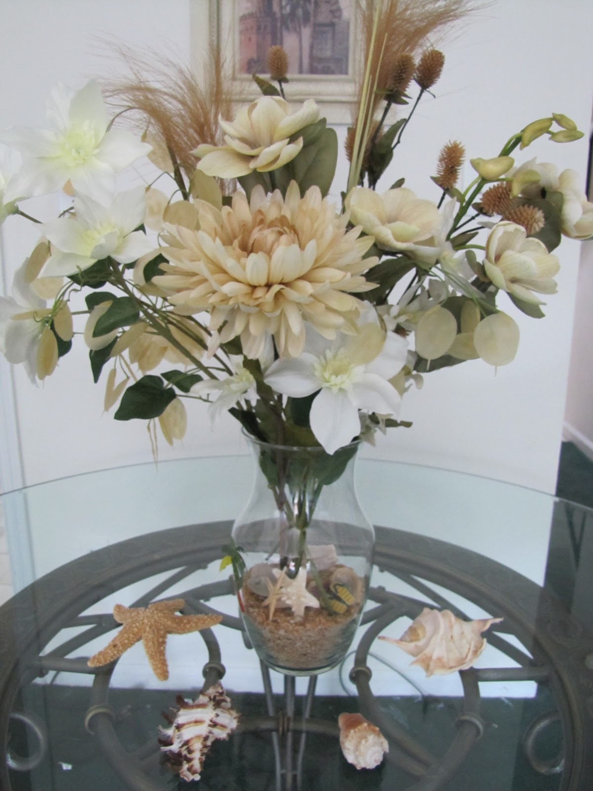 Beach Theme Flower Vase