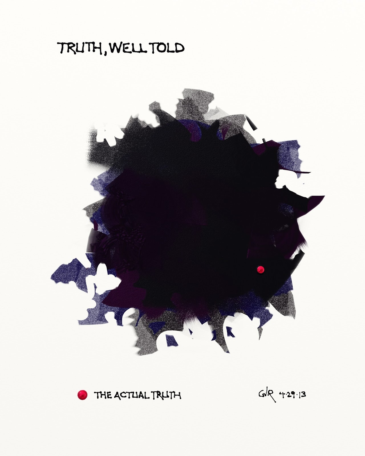 The Year of Magical Painting: Truth vs. Truth Well Told Schematic