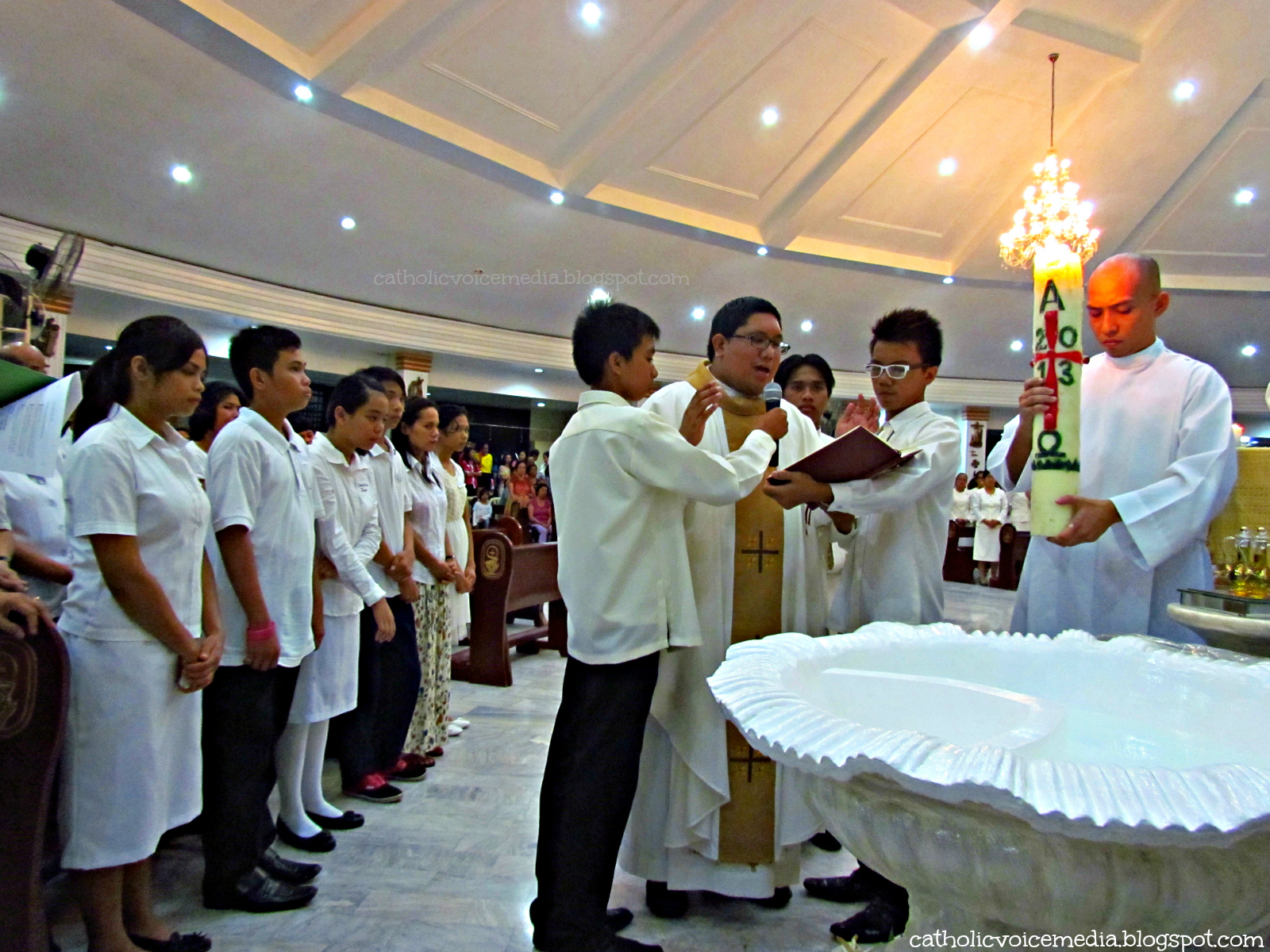 Catholic Voice Media: Holy Saturday - Easter Vigil Mass