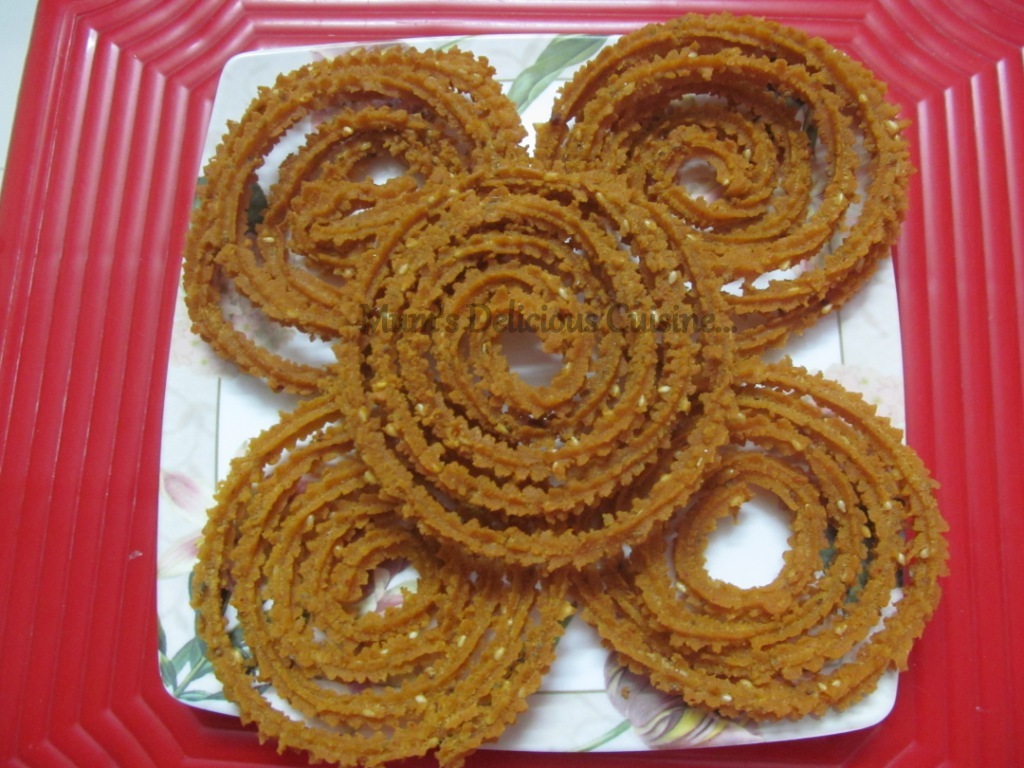 Mum's Delicious Cuisine..: Chakali
