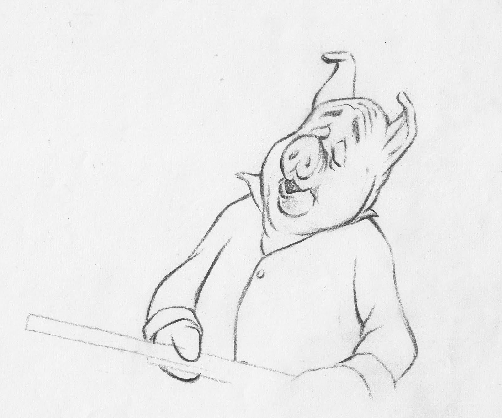 Mayerson on Animation: Walt Kelly Animation Drawing