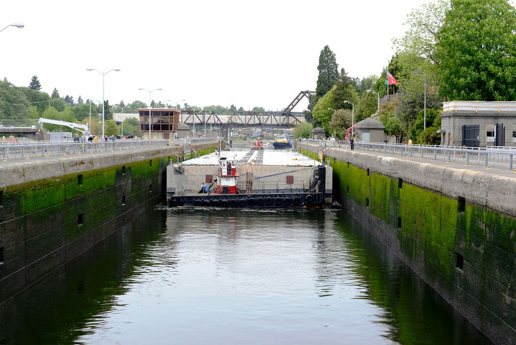 VISIONS DE CHANTIERS: SR 520 Seattle "floating bridge" (suite 34)