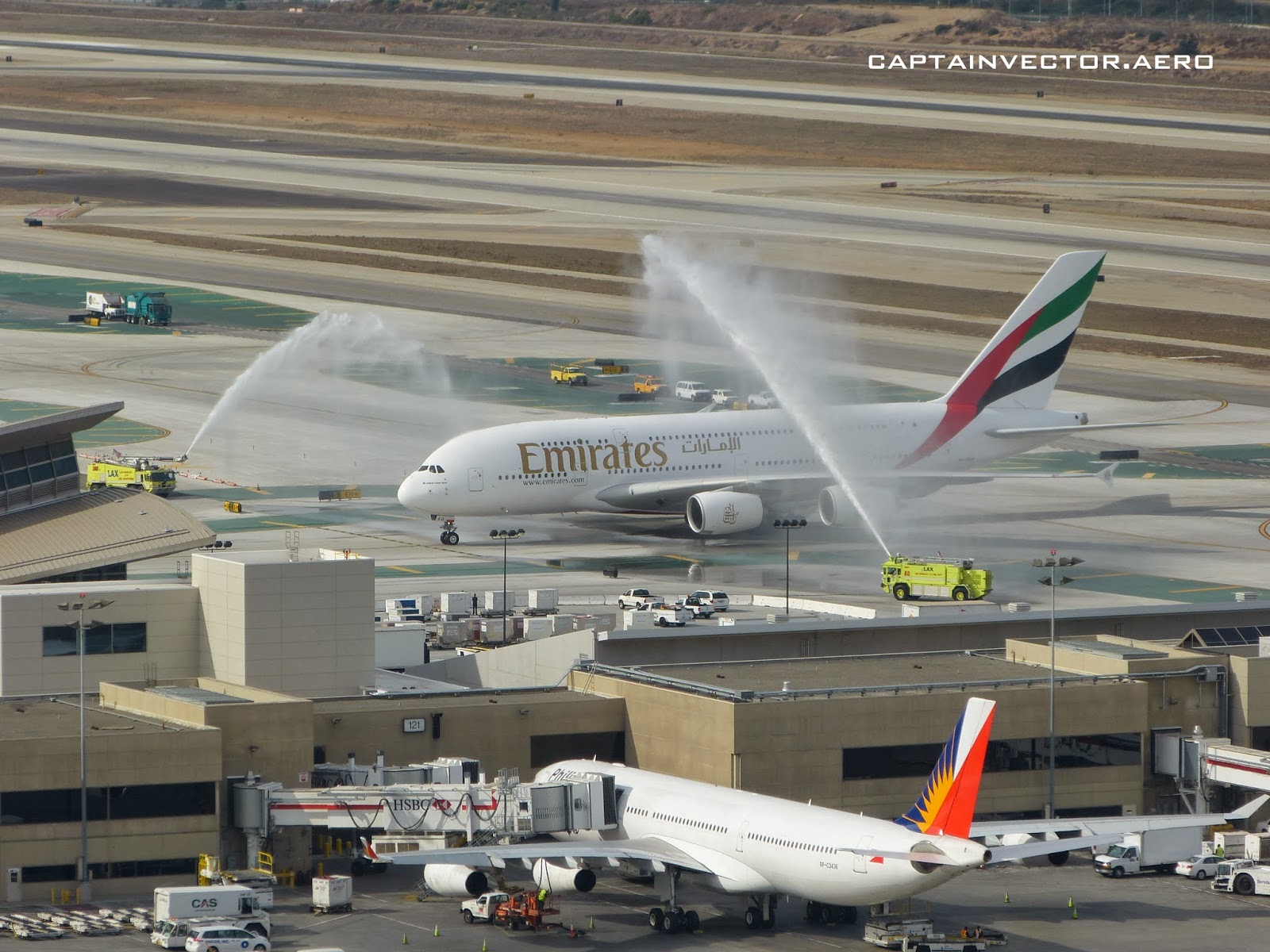View from the control tower: Just another busy day