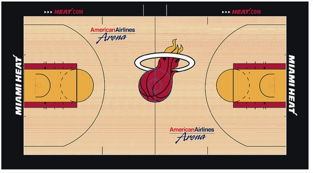 designZando: O design das quadras de basquete da NBA