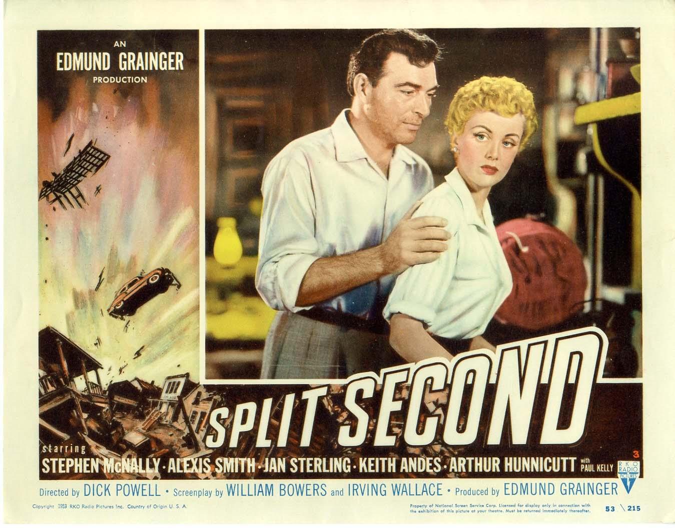 Laura's Miscellaneous Musings: Tonight's Movie: Split Second (1953) at the Arthur Lyons Film ...