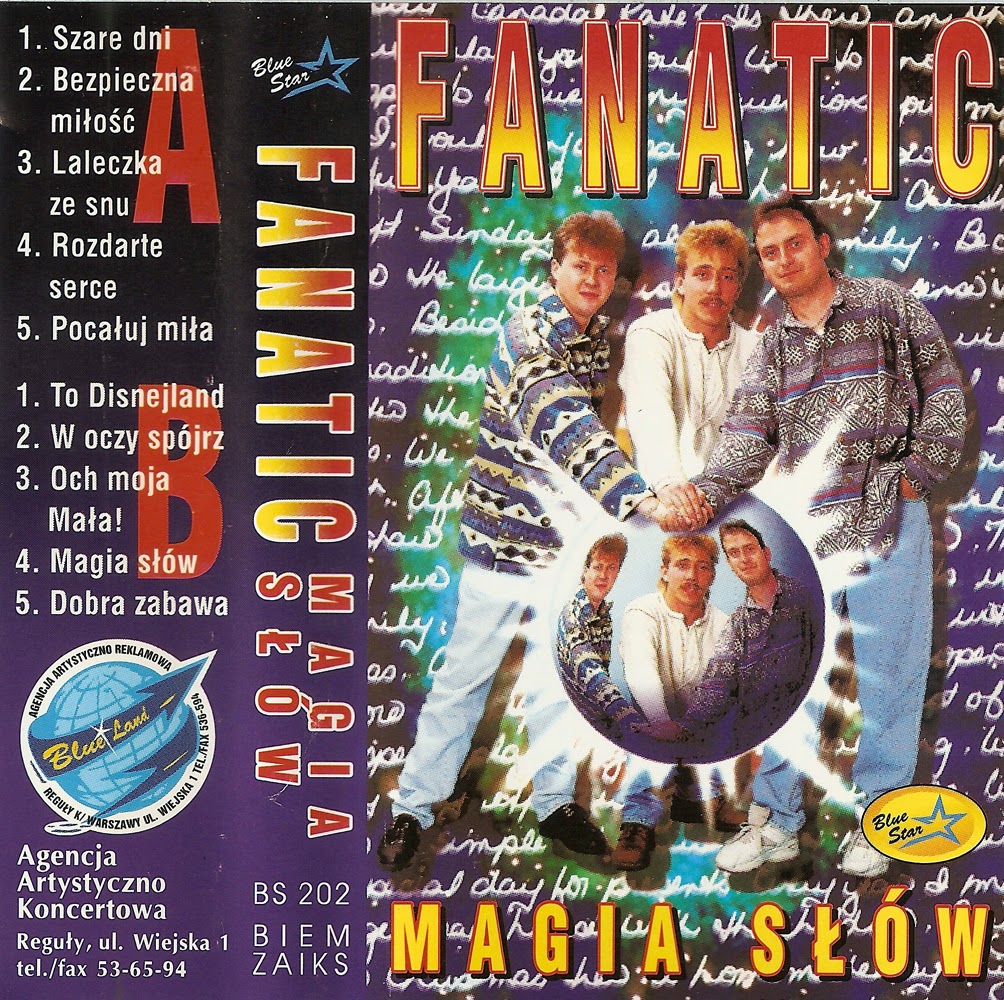 Disco polo na kasetach - Okładki: Fanatic - Magia słów