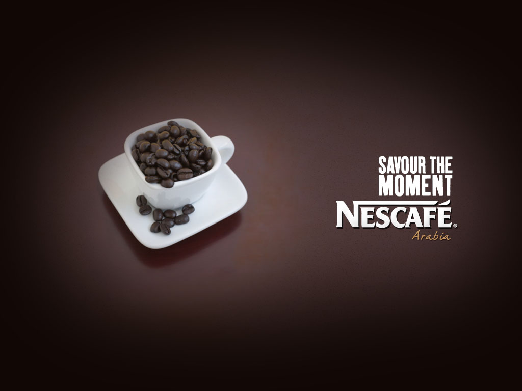 LOOBOW: Wall Paper - Nescafe