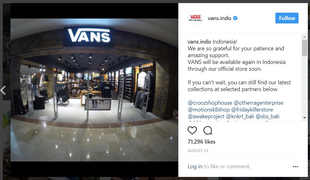 Budaya yang diciptakan dari sebuah Vans dan Identitas yang ada pada ...