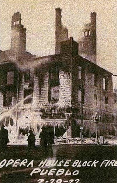 DENVER FIRE JOURNAL Western Fire History: PUEBLO OPERA HOUSE - 1922