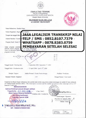 LEGALISIR TRANSKRIP NILAI DI KEDUTAAN QATAR ~ LEGALISIR DIKEDUTAAN QATAR