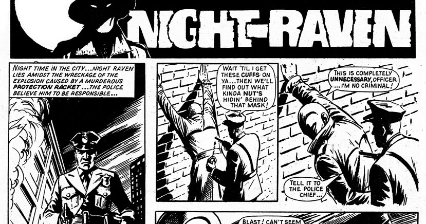 British Comic Art: Night-Raven