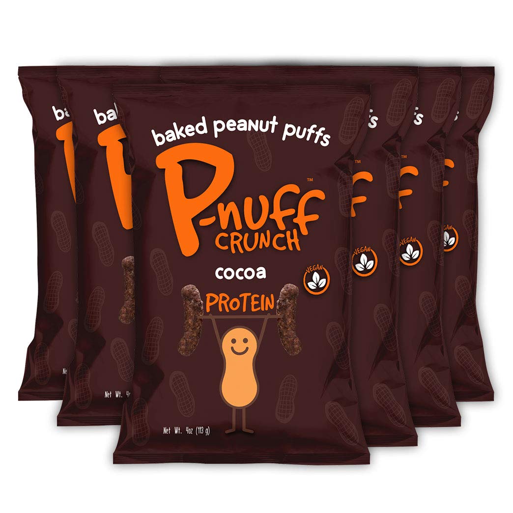 Pnuff Crunch Baked Peanut Puffs - Chocolate 15*113g